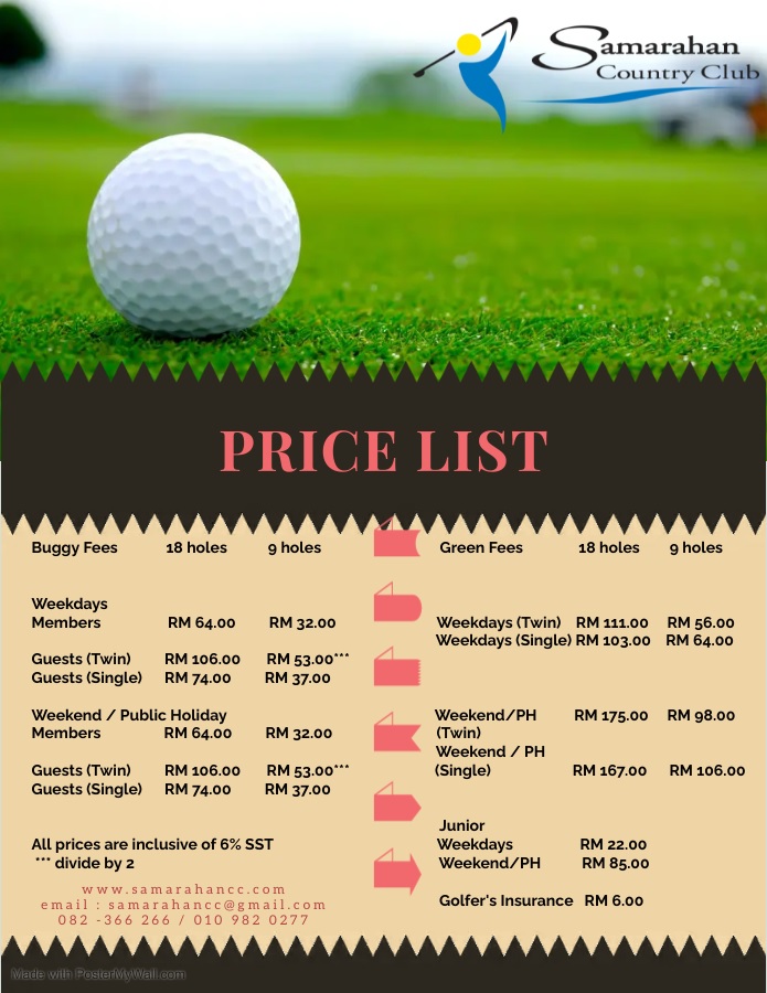 Golfing Fees – samarahancc